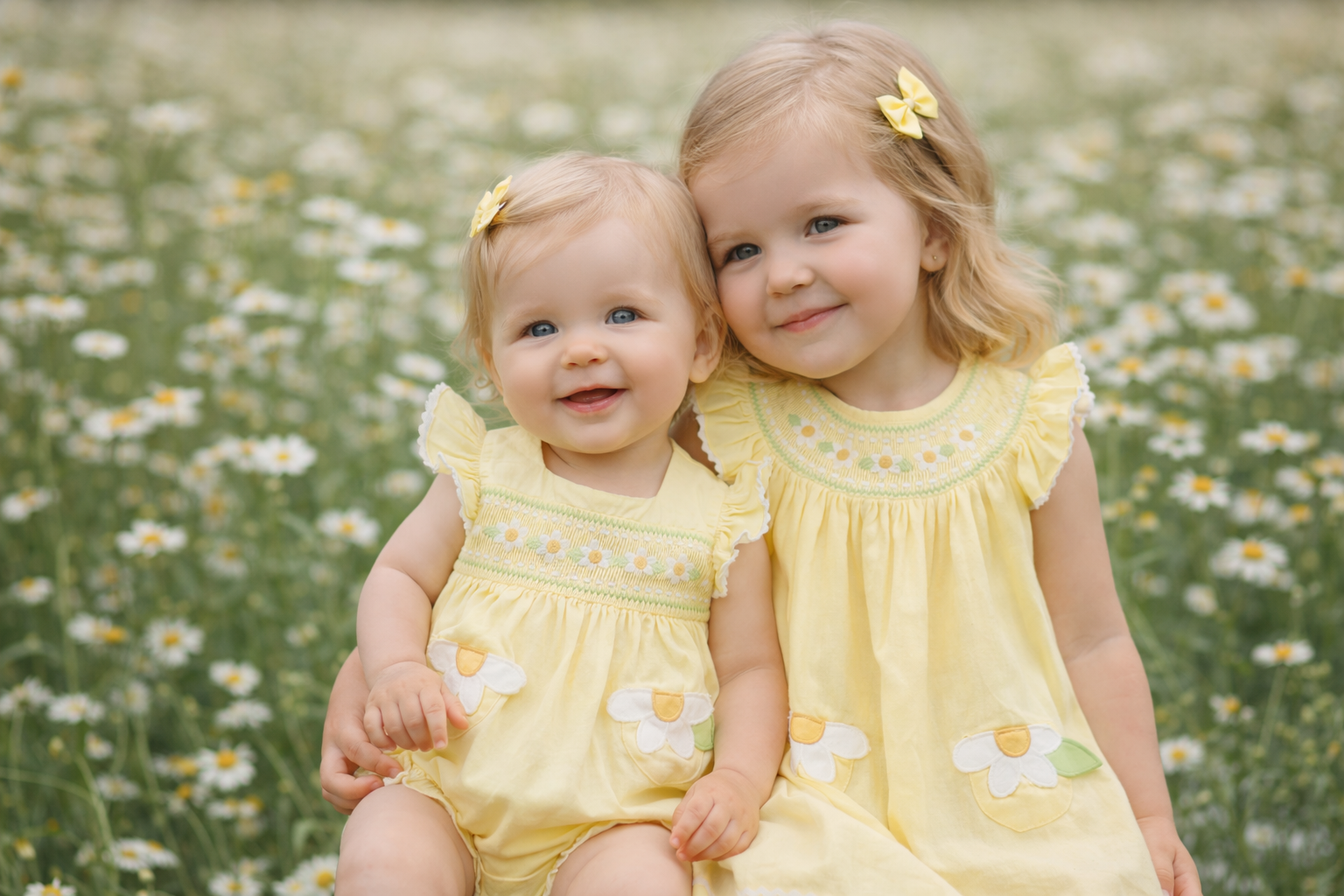 Yellow Daisy Collection – Piper and Grace Kids Apparel