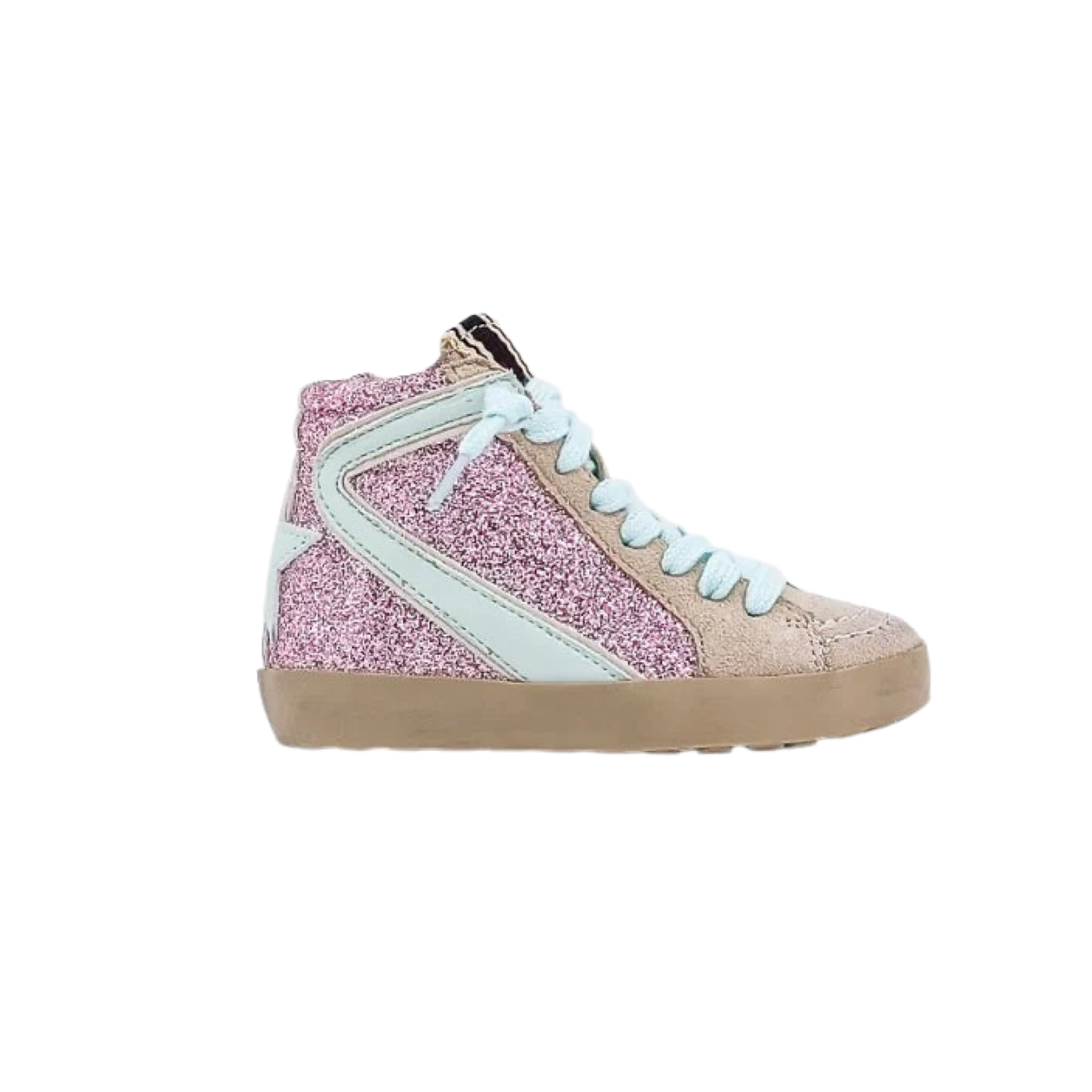 Rooney Kids Pink Glitter High Tops – Piper and Grace Kids Apparel